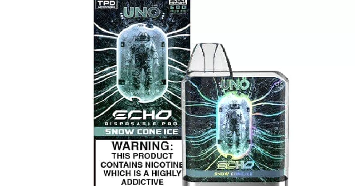 UNO ECHO Disposable Snow Cone Ice Flavour - Vape UNO UK