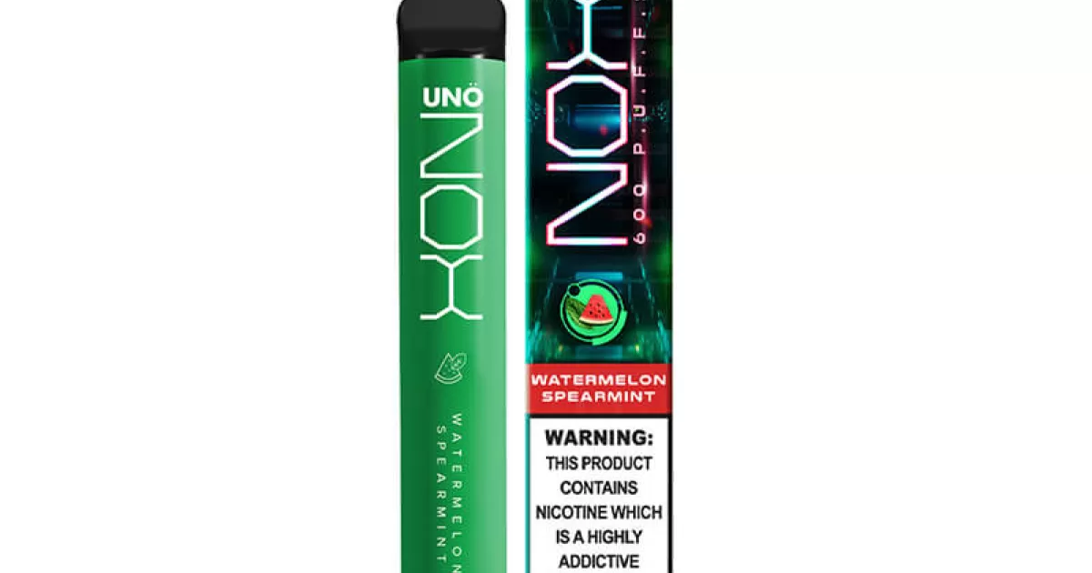 UNO NOX Disposable Watermelon Spearmint Flavour - Vape UNO UK