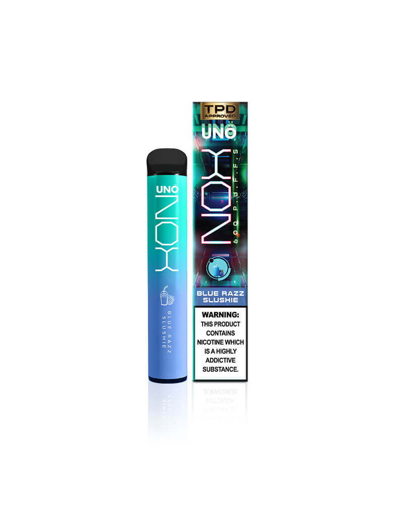 UNO NOX Disposable Blue Razz Slushie Flavour - Vape UNO UK