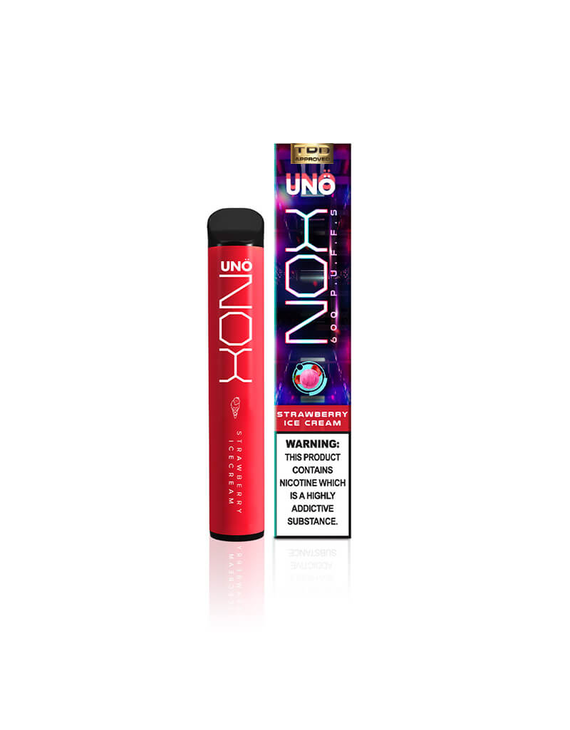 UNO NOX Disposable Strawberry Ice Cream Flavour - Vape UNO UK