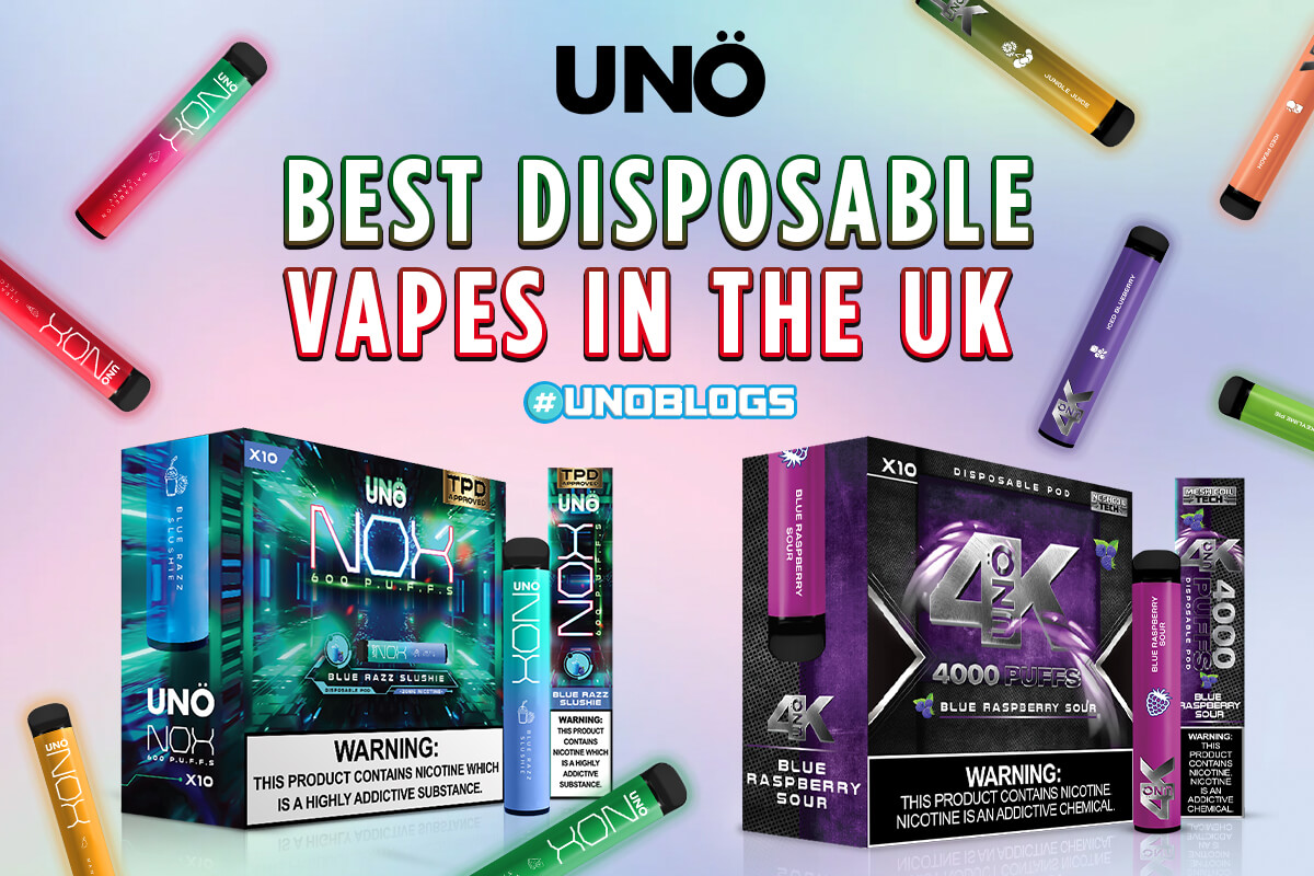 Top Picks: Best Disposable Vapes in the UK - Vape UNO UK